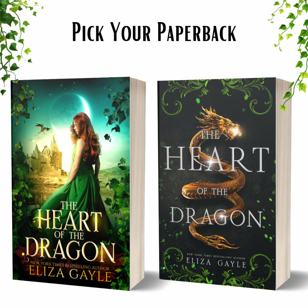 The Heart of the Dragon - Special Edition Sprayed Edge – Eliza Gayle Books